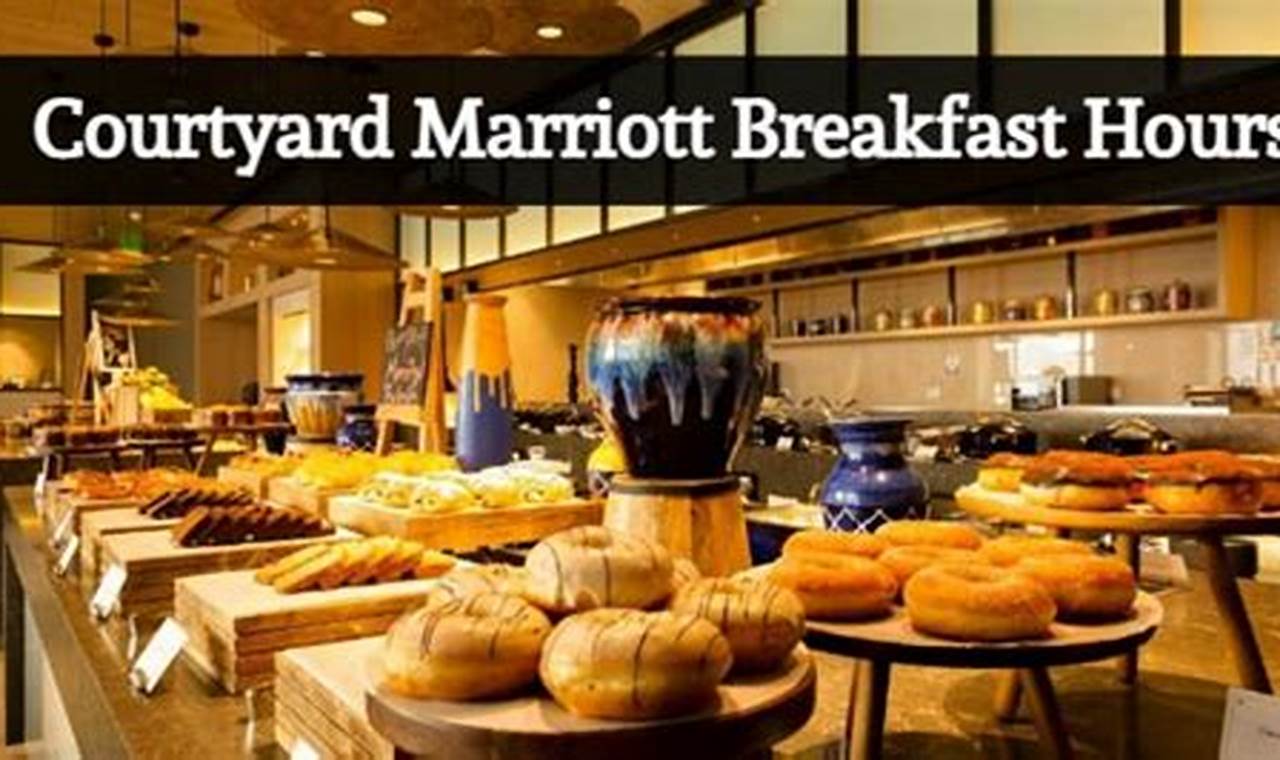 Best Breakfast at Courtyard by Marriott Hotels