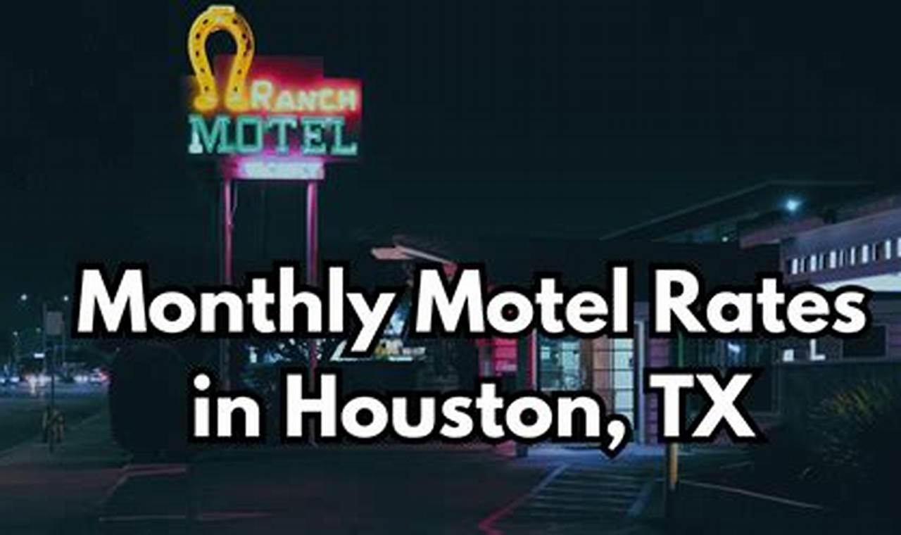 Best Weekly Rate Hotels Houston TX | Deals