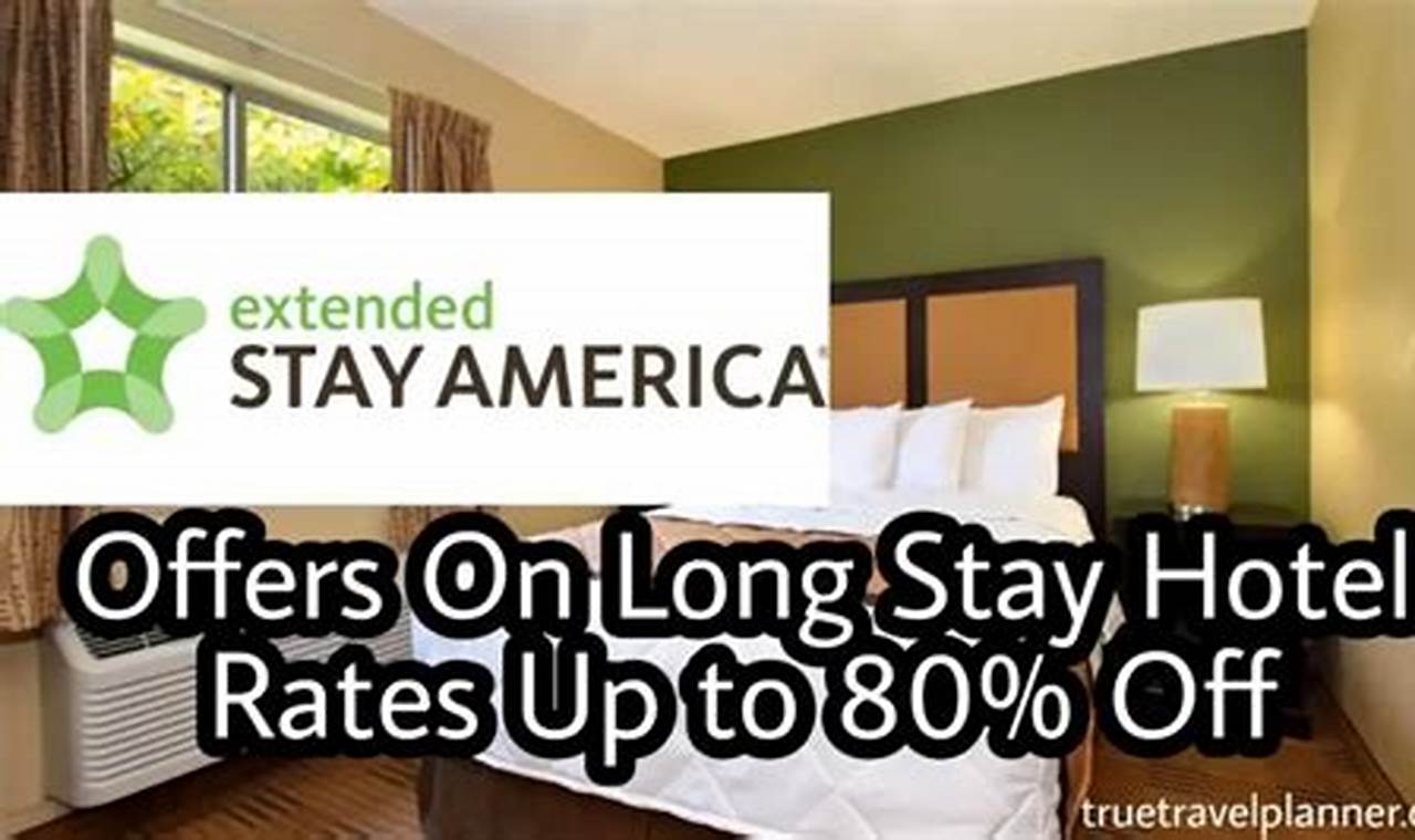 Best Long Stay Hotel Deals & Discounts