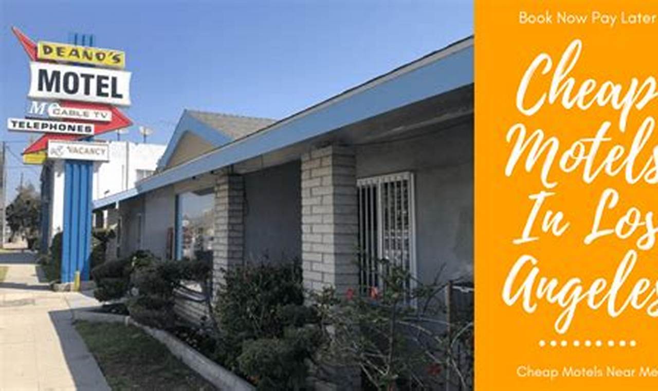 Cheap Motels Near Me: Find Budget-Friendly Stays