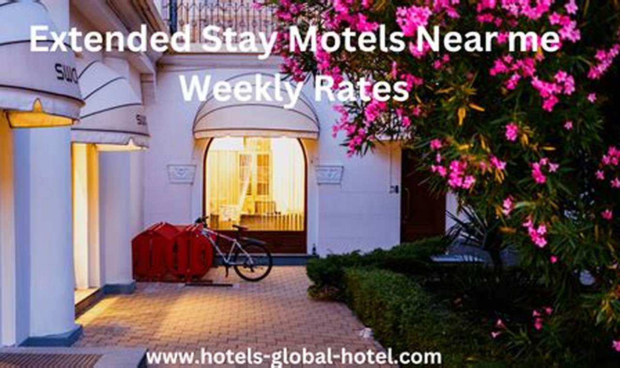 Find Extended Stay Weekly Rates Near You