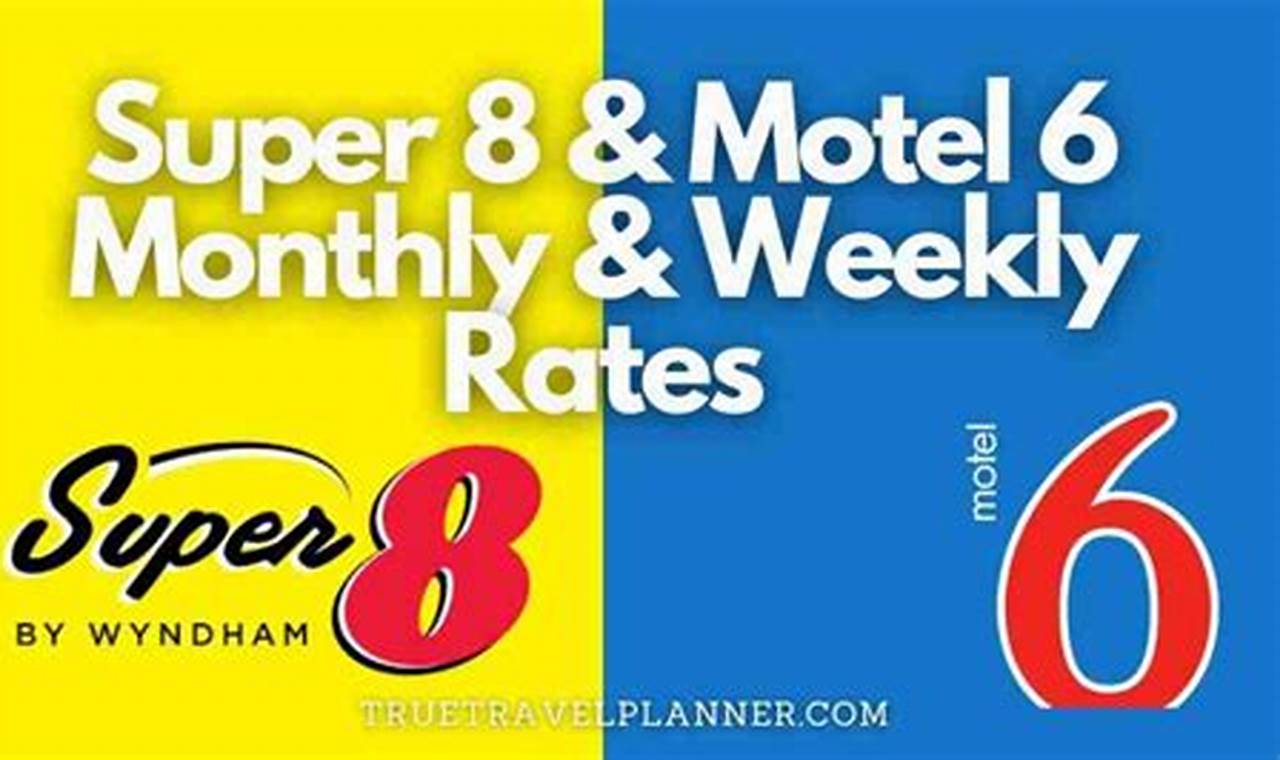 Affordable Motel 6 Monthly Rates & Long-Term Stays